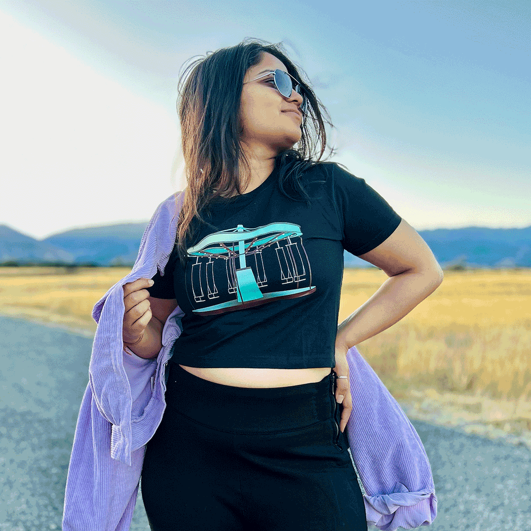 Crop Tops Hangookd